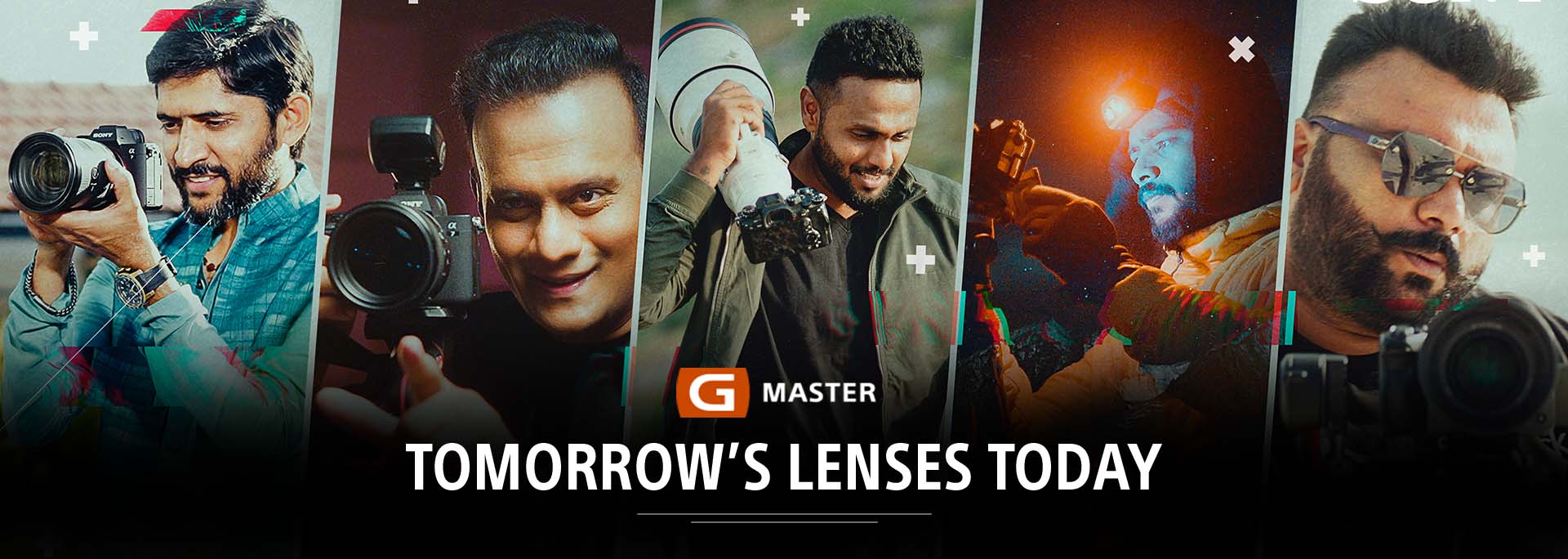 Five unique visions coming to life with G Master lenses
